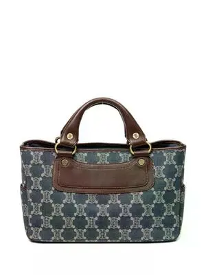 Celine Triomphe Denim Tote Bag