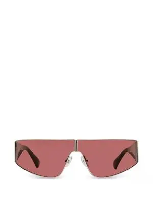 Max Mara Shield-frame Sunglasses - Silver