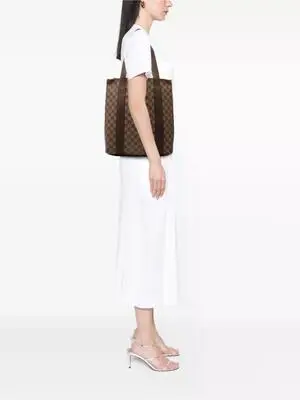 LOUIS VUITTON Damier Ebene Canvas Cabas Beaubourg Tote Bag