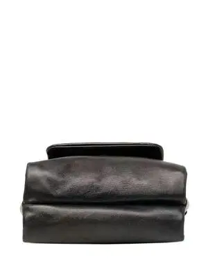 Versace La Medusa Leather Satchel