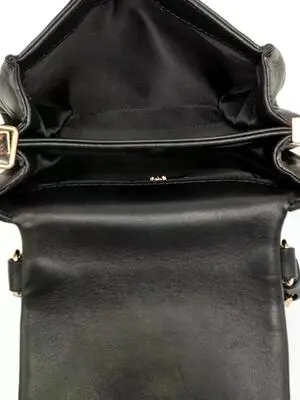 Versace La Medusa Leather Satchel