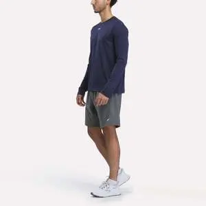 REEBOK Long Sleeve Tech Training T-shirt - Vector Navy