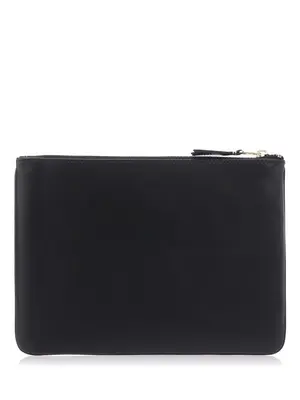 Comme Des Garçons Logo Printed Pouch