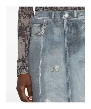 Acne Studios Denim Midi Skirt