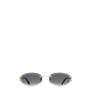 Cartier Geometric Frame Sunglasses