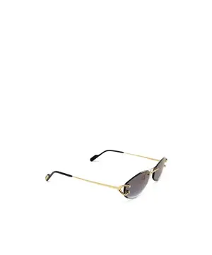 Cartier Geometric Frame Sunglasses