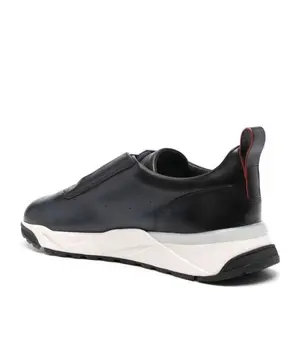 Santoni Leather Sneakers