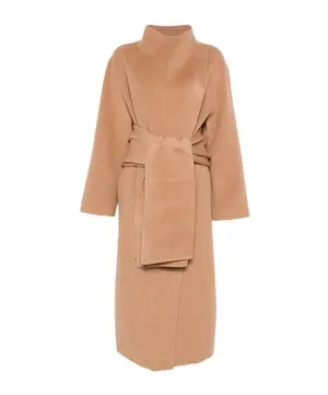 AYA MUSE Belted Felted Coat - No