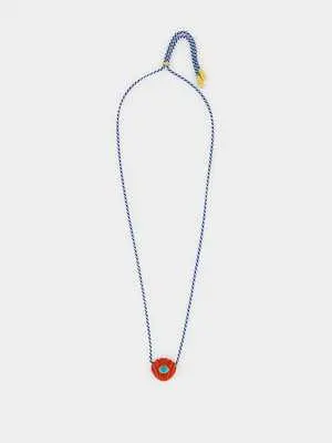 LIZZIE FORTUNATO Tomato Kai Cord Necklace