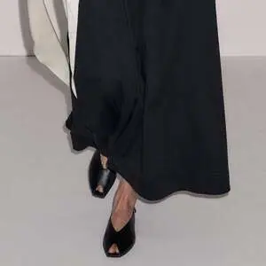 ME+EM Cotton A-line Maxi Skirt With Belt