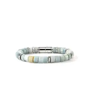 John Hardy Multi-color Quartzite Heishi Bracelet