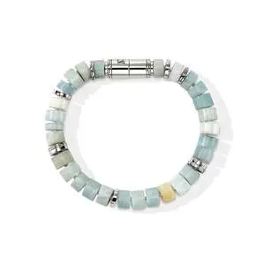 John Hardy Multi-color Quartzite Heishi Bracelet