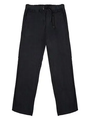 WHITE SAND Pantalone In Cotone Con Cintura - Multicolour