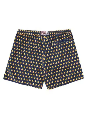 MC2 SAINT BARTH Swim Shorts With Duck Print - Multicolour