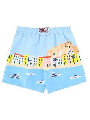 MC2 SAINT BARTH Costume Da Bagno Con Stampa