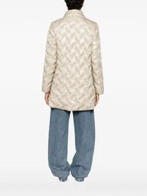 Herno Quilted Midi Down Jacket