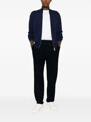 Brunello Cucinelli Cashmere Zip Cardigan - Blue