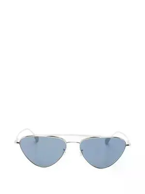 JIL SANDER Geometric-frame Sunglasses - Silver