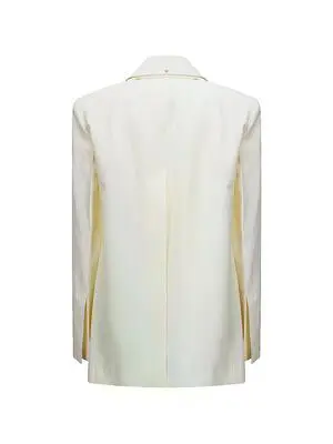 Sportmax Layered Jacket With Peak Lapels