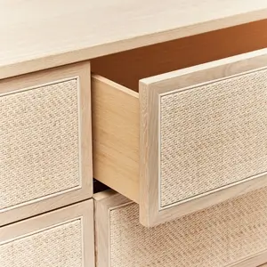 INTERLUDE HOME Marsh Tall Bedside Chest