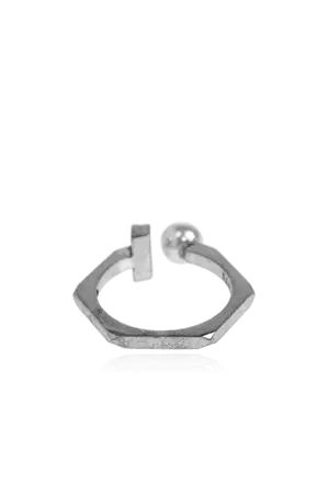 ALLSAINTS Ring With Glass Pearls