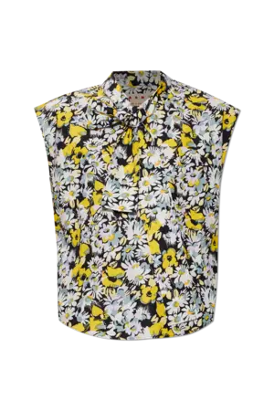 Marni Floral Motif Top - Multicolour