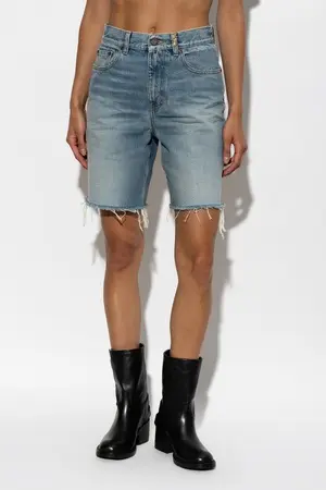 Chloé Jeans Shorts With A 'vintage' Effect