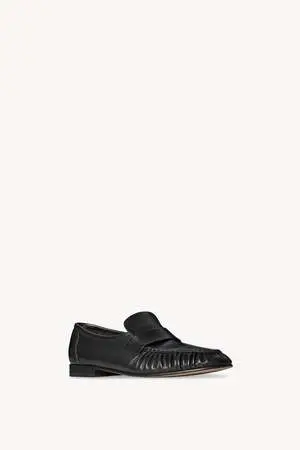 THE ROW Soft Nappa Leather Loafers