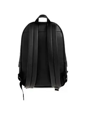 JIL SANDER Logo Patch Leather Backpack