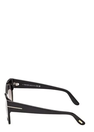 TOM FORD Butterfly Frame Sunglasses - Black