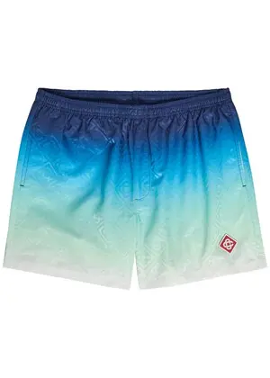 Casablanca Degradé Logo-print Swim Shorts - Multi 02