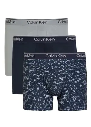 Calvin Klein Brushed Stretch-microfibre Trunks