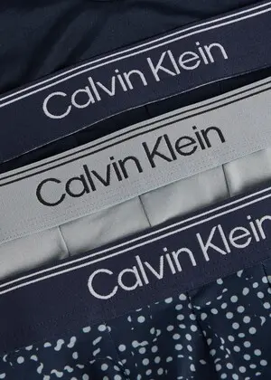 Calvin Klein Brushed Stretch-microfibre Trunks