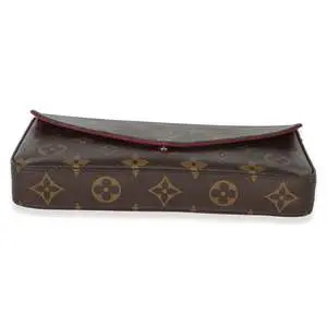 LOUIS VUITTON Monogram Canvas Felicie Pochette - Brown