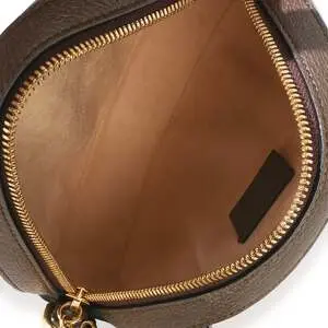 Gucci Gg Supreme Canvas Mini Ophidia Round Shoulder Bag