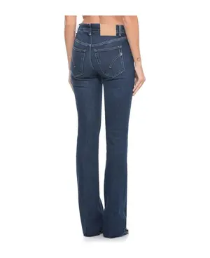 DONDUP Jewel Button Flared Jeans