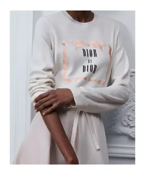 Dior Embroidered Pullover With Logo Detail