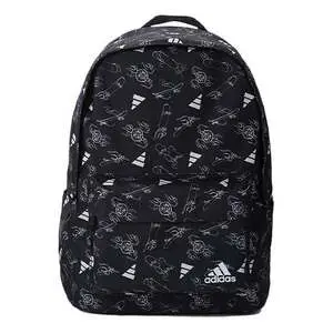 Adidas Classic All-over Print Backpack - Black