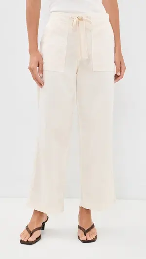 AMO Easy Drawstring Slouch Crop Trousers