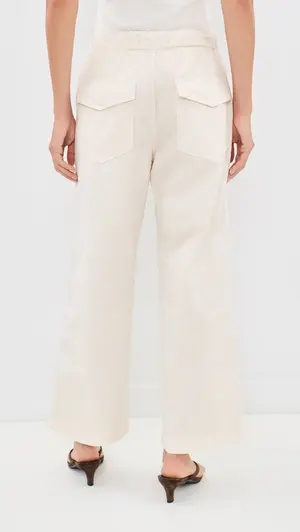 AMO Easy Drawstring Slouch Crop Trousers