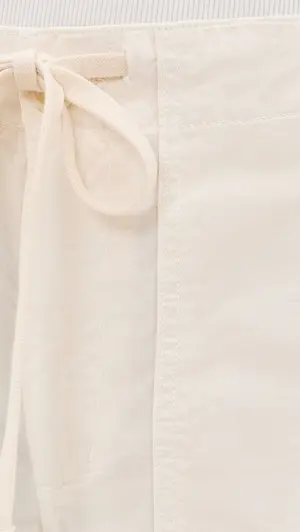 AMO Easy Drawstring Slouch Crop Trousers