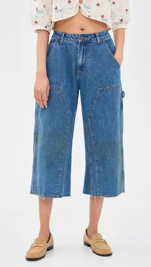 Sea Milene Denim Carpenter Culottes