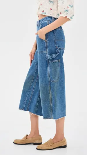 Sea Milene Denim Carpenter Culottes