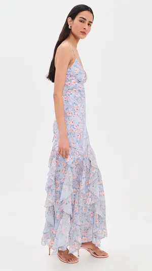 For Love & Lemons Elea Maxi Dress