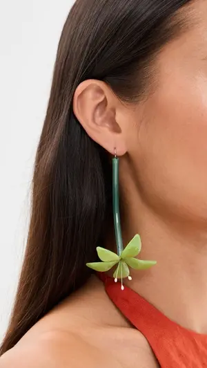 Tory Burch Curiosity Flower Earrings