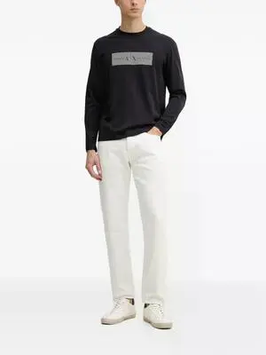 Armani Exchange Logo-print Long-sleeve T-shirt
