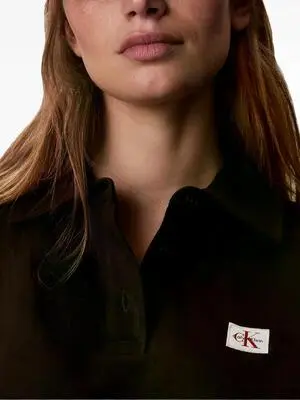 Calvin Klein Long-sleeved Polo Shirt