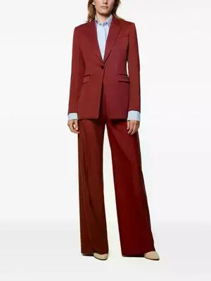 Another Tomorrow Single-button Peaked-lapel Blazer