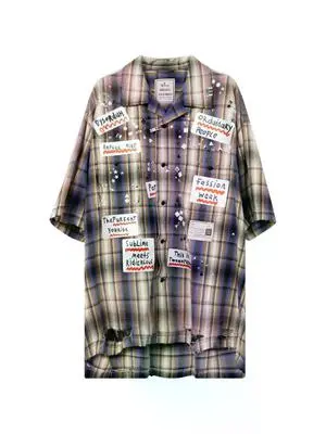 Mihara Yasuhiro Checked Shirt