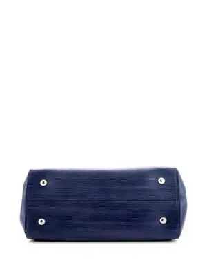 LOUIS VUITTON Epi Leather Mm Satchel - Blue